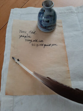 Make Your Own Homemade Berry Ink and Fake Old Paper - Historic Deerfield